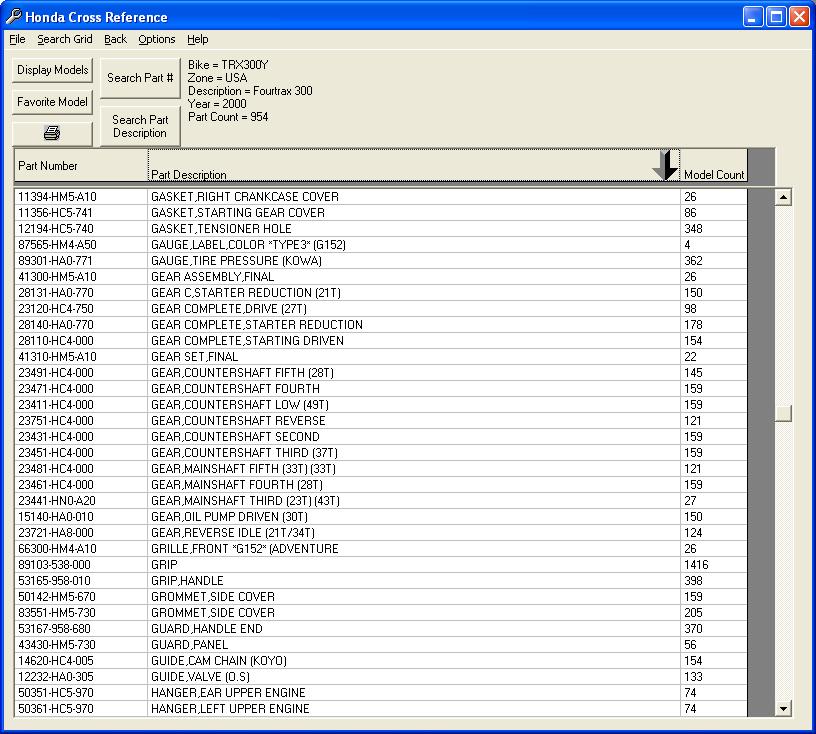 Understanding honda motorcycle part numbers Understanding honda motorcycle part numbers
